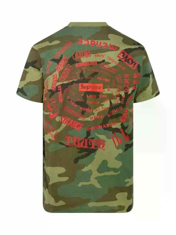 Supreme Spiral Crew Neck T-shirt