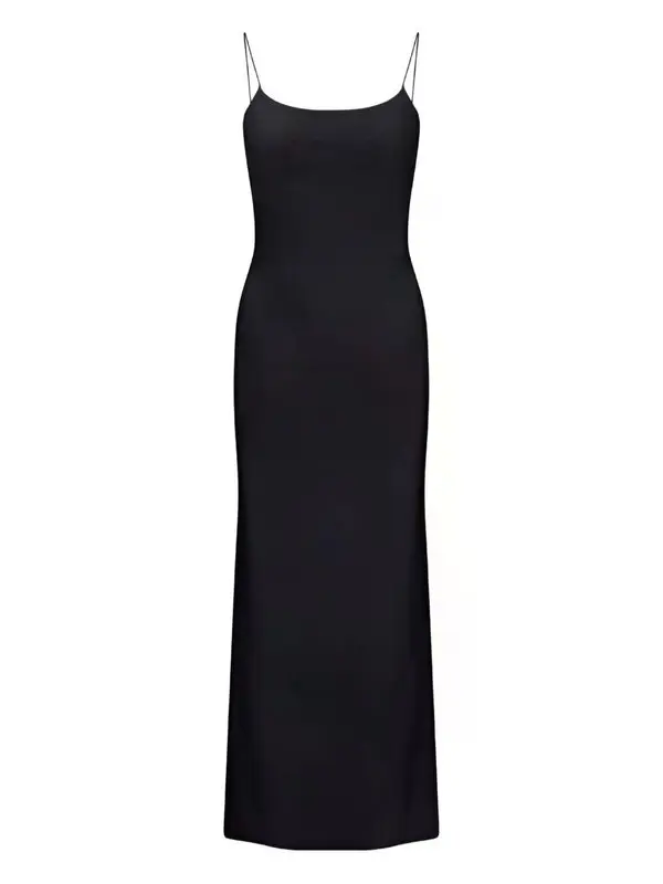 MAISON MARGIELA Slip Maxi Dress - Black