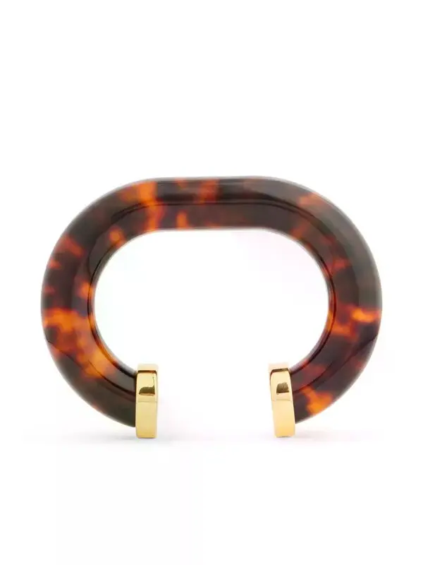 Rabanne Xl Link Bracelet - Brown