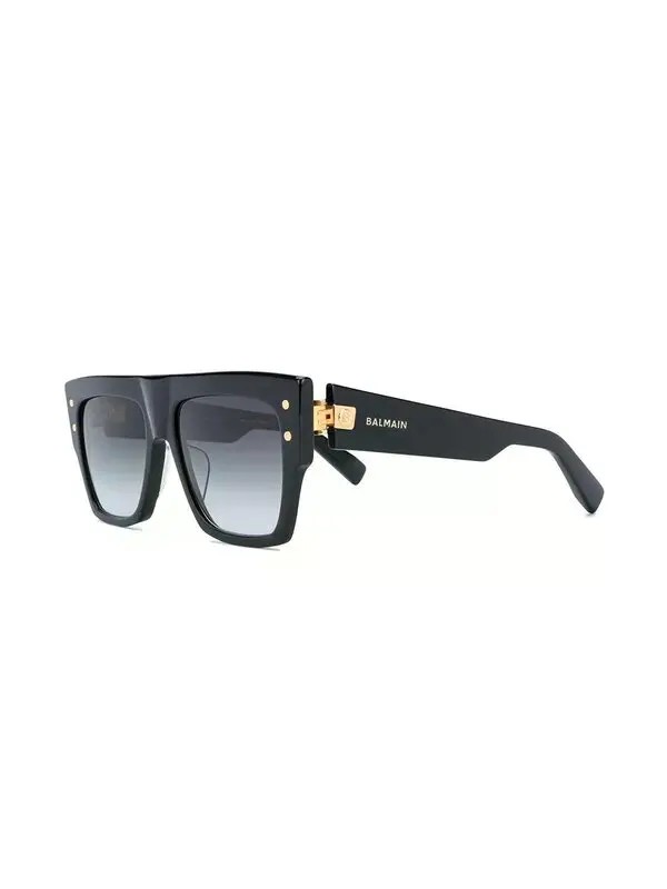Balmain B-ii Square Frame Sunglasses
