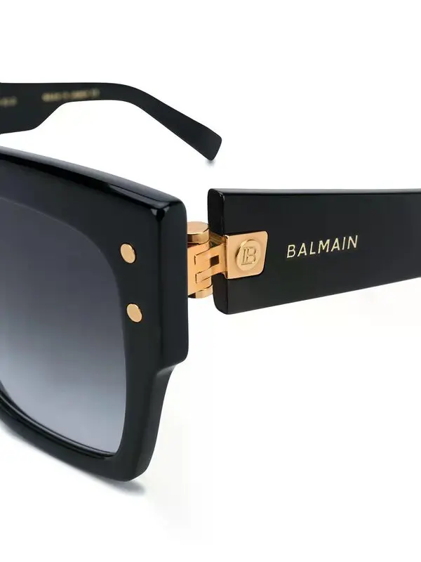 Balmain B-ii Square Frame Sunglasses