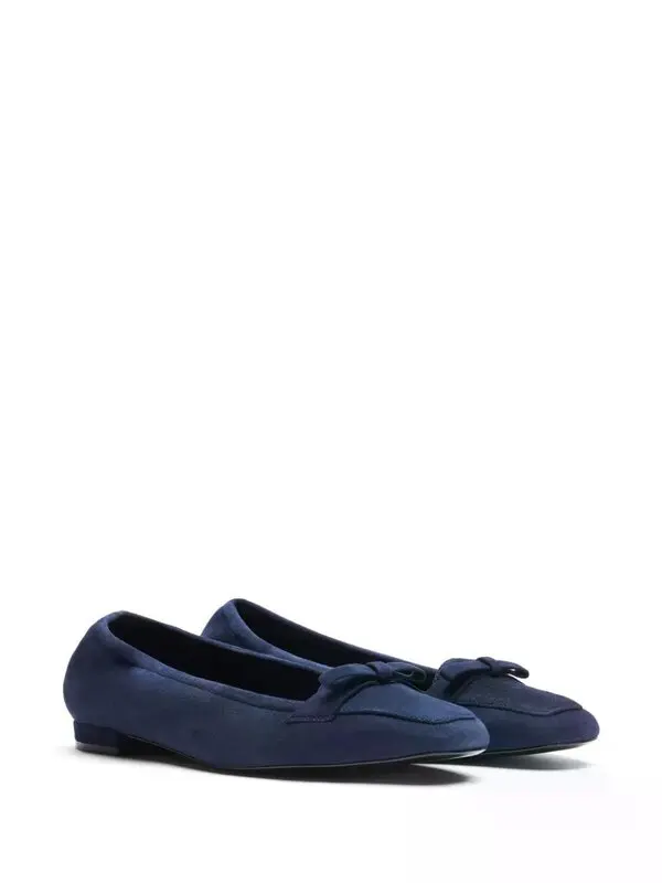 STUART WEITZMAN Tully Suede Loafers - Blue