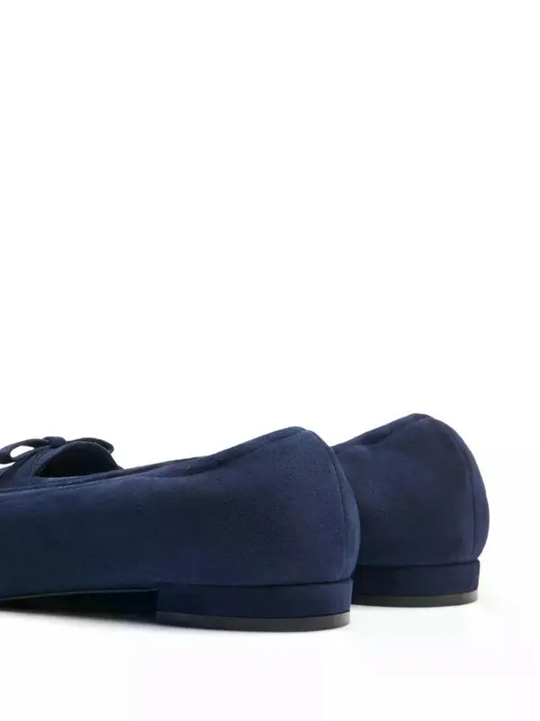STUART WEITZMAN Tully Suede Loafers - Blue
