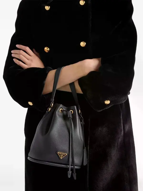 Prada Leather Bucket Bag