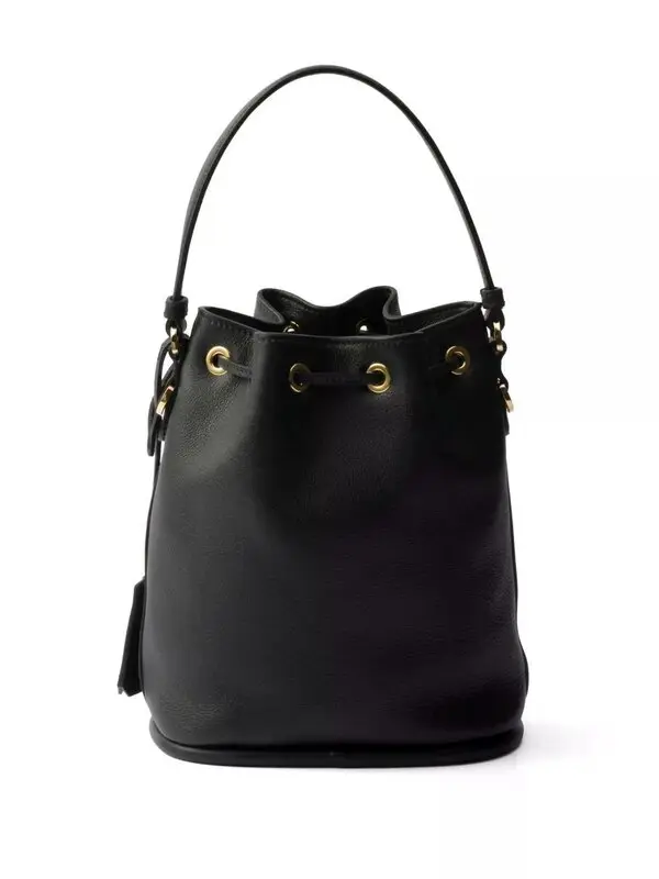 Prada Leather Bucket Bag