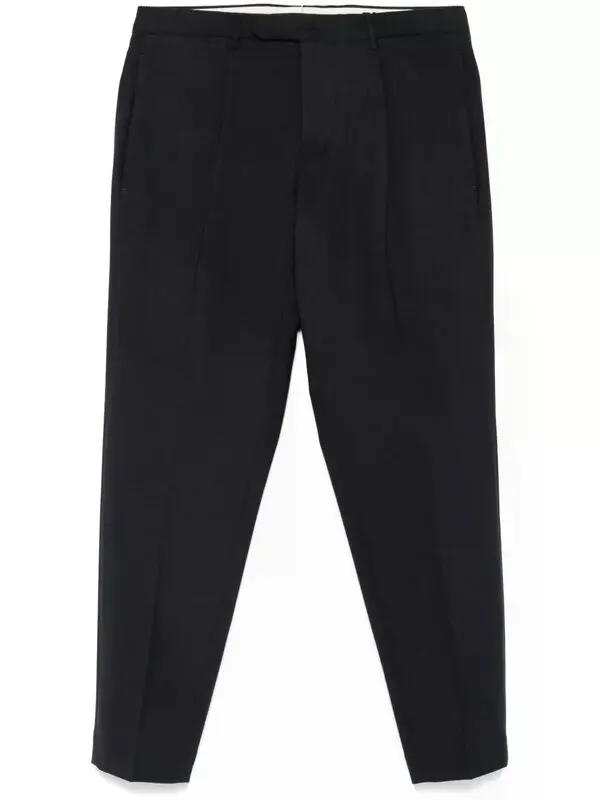 DELL'OGLIO Pleated Tailored Trousers