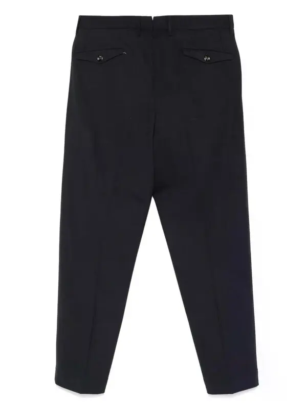 DELL'OGLIO Pleated Tailored Trousers