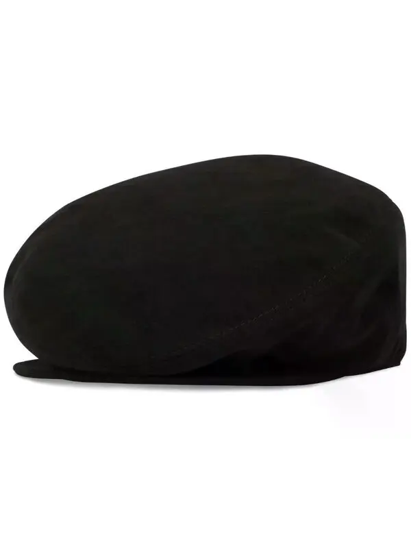 Dolce & Gabbana Seam-detail Flat Cap - Black