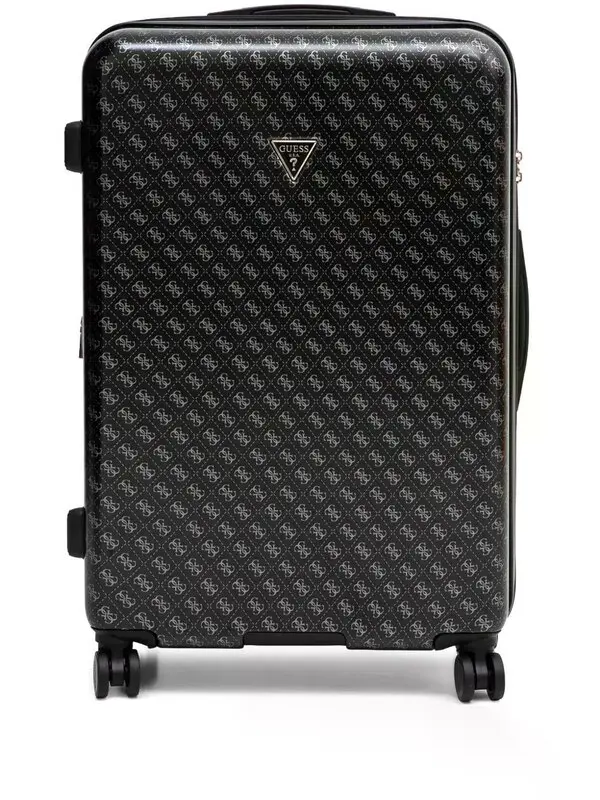 Guess Monogram-pattern Luggage