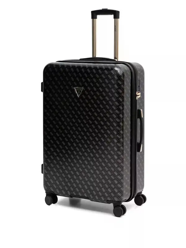 Guess Monogram-pattern Luggage