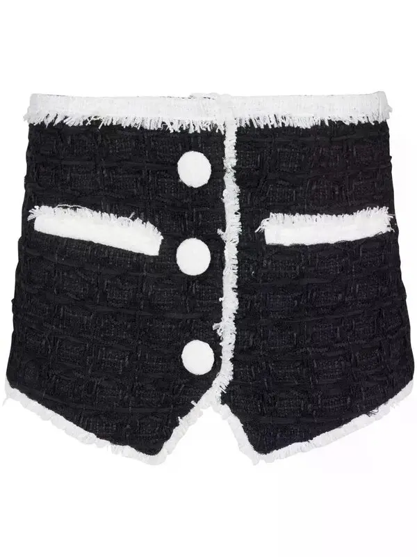 Balmain Tweed Mini Skirt
