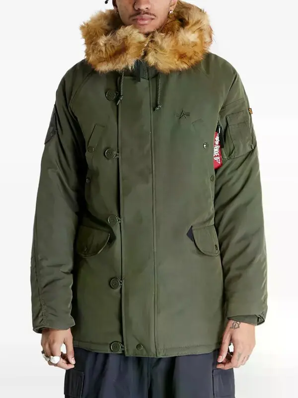 Alpha Industries Zip-up Bomber Jacket