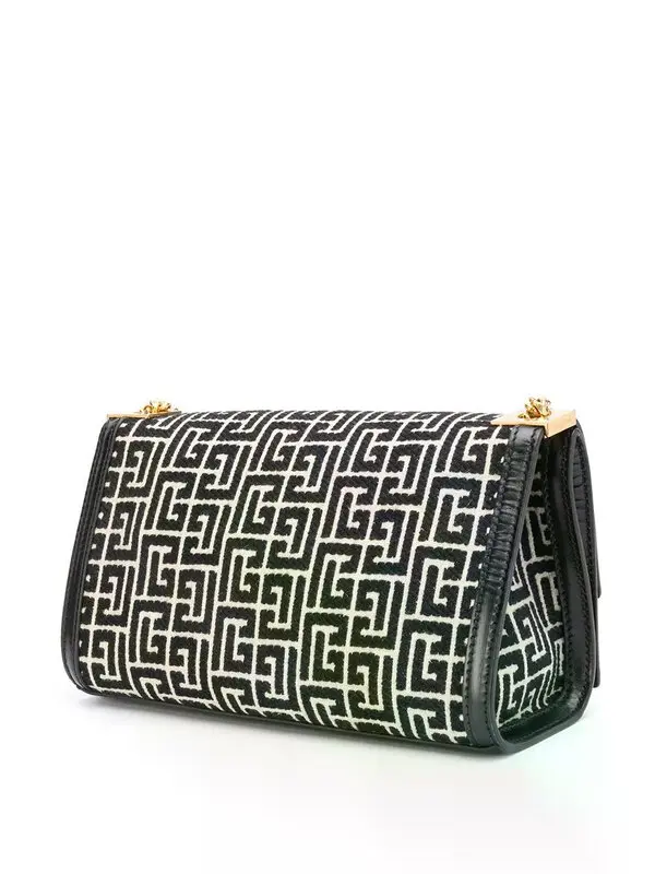Balmain 1945 Heritage Monogram Jacquard Bag