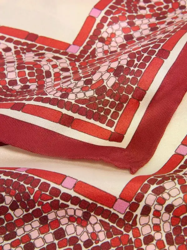 La DoubleJ Printed Foulard Scarf