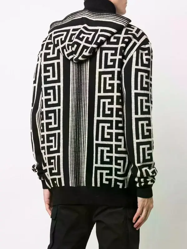 Balmain Monogram Hoodie