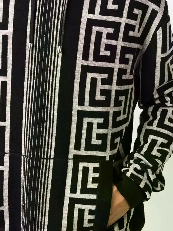 Balmain Monogram Hoodie