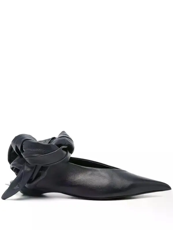 MUGLER Knot Fang Pumps