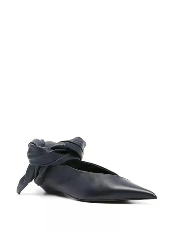 MUGLER Knot Fang Pumps