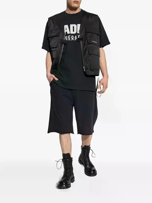 44 LABEL GROUP Printed Track Shorts