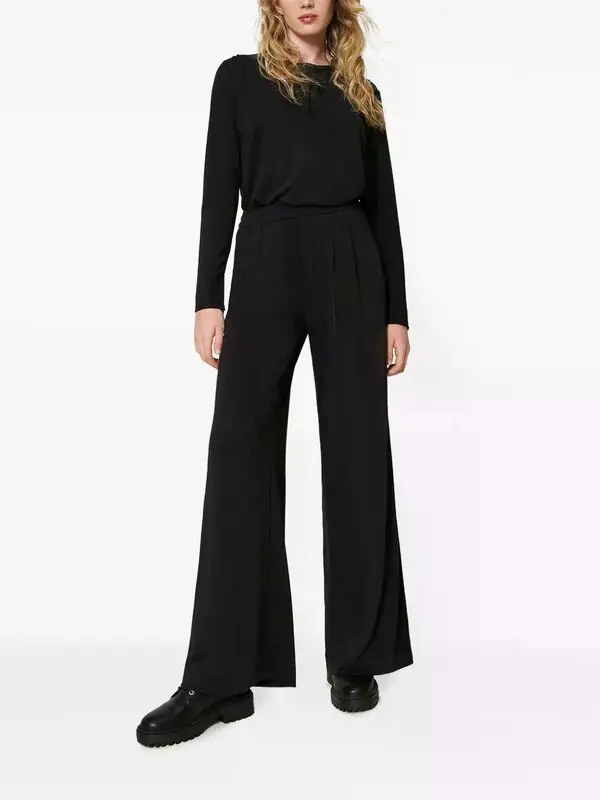 TWINSET Jersey Palazzo Trousers