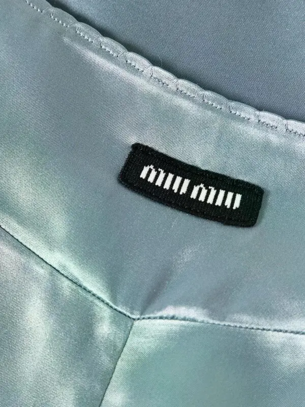 Miu Miu Satin Pyjama Shorts