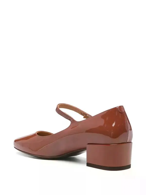 TOD'S 40mm Patent Leather Mary Jane Pumps