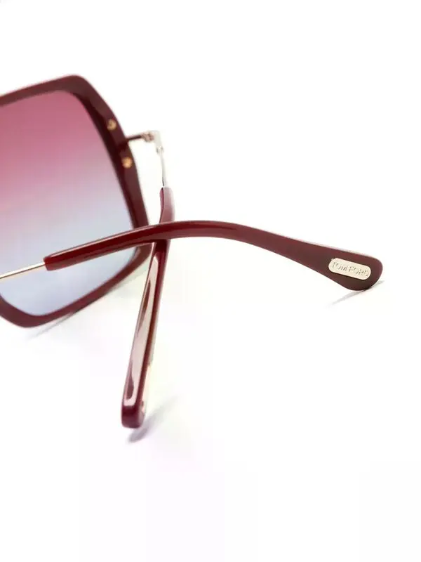 TOM FORD Square-frame Gradient Sunglasses