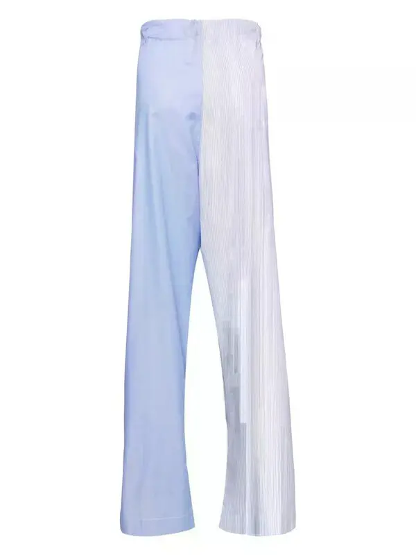MAISON MARGIELA Striped Wide Leg Trousers