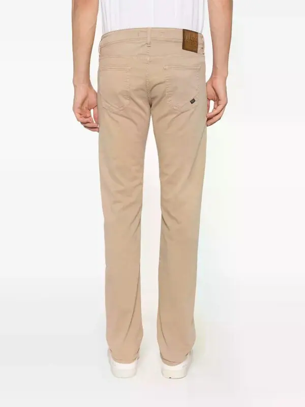 Incotex Low-rise Slim-fit Trousers - Neutrals