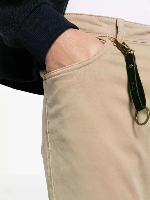 Incotex Low-rise Slim-fit Trousers - Neutrals