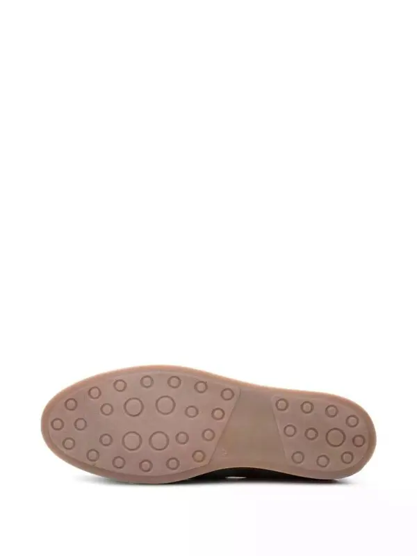 POCHE PARIS Horsebit Detail Loafers - Green