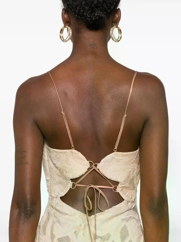 MARIA LUCIA HOHAN Kelsey Maxi Dress - Neutrals