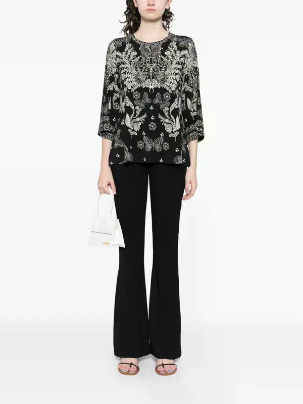 Johnny Was Janie Bell-sleeved Top