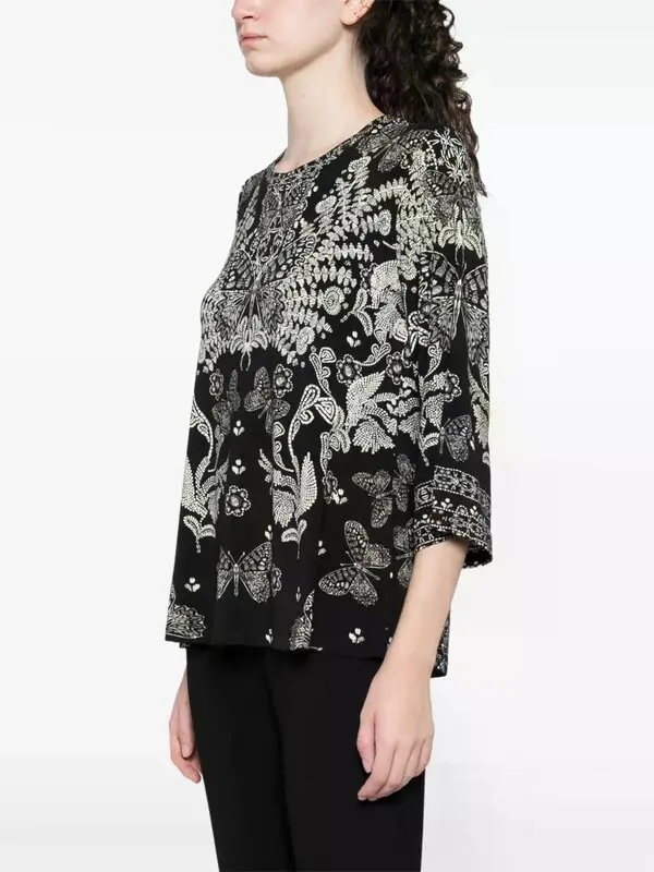 Johnny Was Janie Bell-sleeved Top