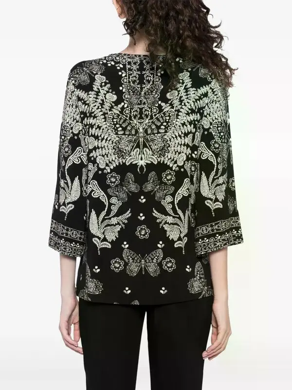 Johnny Was Janie Bell-sleeved Top