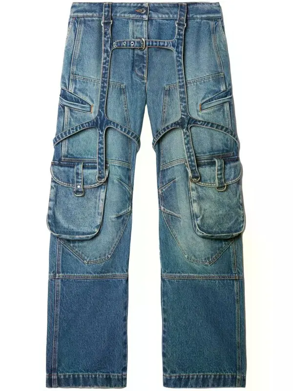 Off-White Harness-detail Cargo Jeans