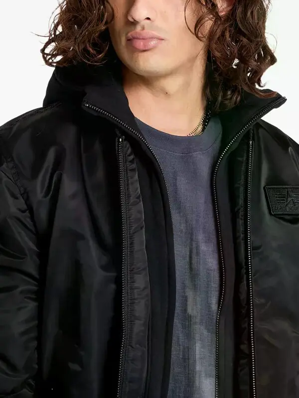 Alpha Industries Zip-up Bomber Jacket