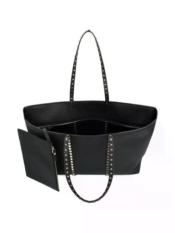 Valentino Garavani Rockstud-detail Tote Bag - Black