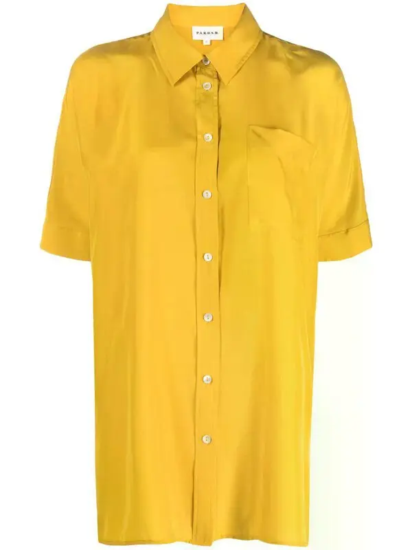 P.a.r.o.s.h Short-sleeve Silk Shirt