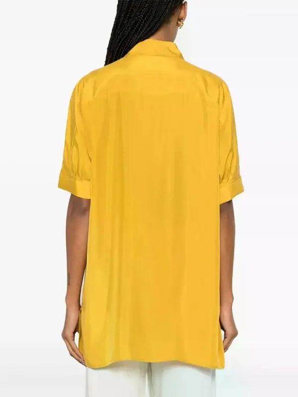 P.a.r.o.s.h Short-sleeve Silk Shirt