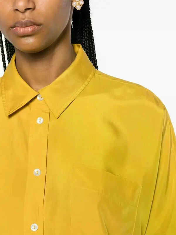 P.a.r.o.s.h Short-sleeve Silk Shirt