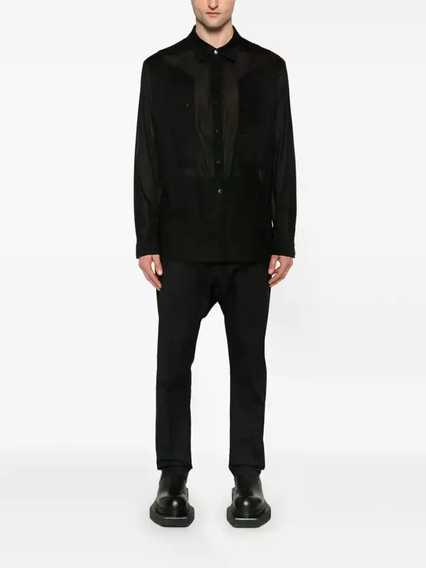 Rick Owens Jumbo Fogpocket Shirt