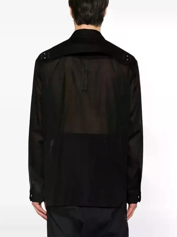 Rick Owens Jumbo Fogpocket Shirt