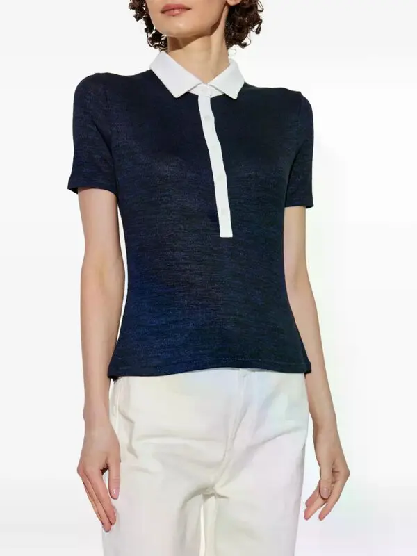 Rag & Bone Two-tone Polo Top