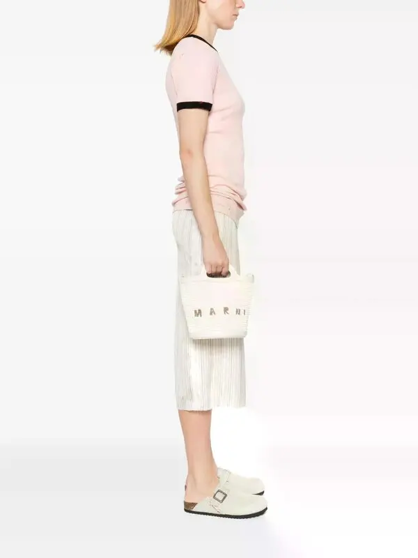Marni Small Tropicalia Bucket Bag - Neutrals