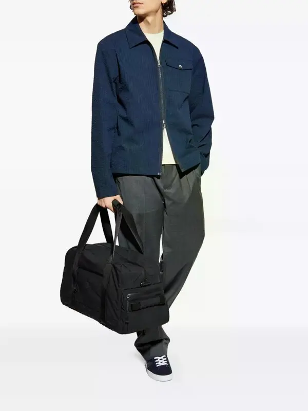 Moncler Seersucker Shirt Jacket