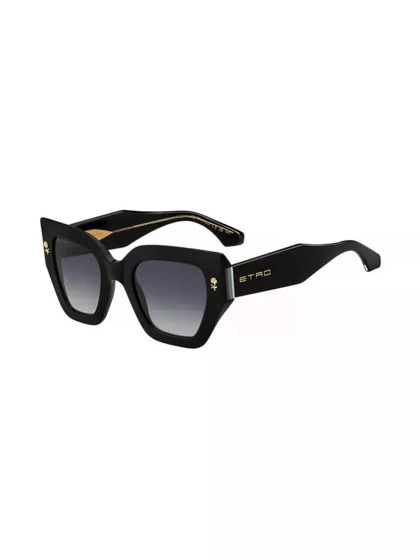 Etro Mania Oversized-frame Sunglasses - Black