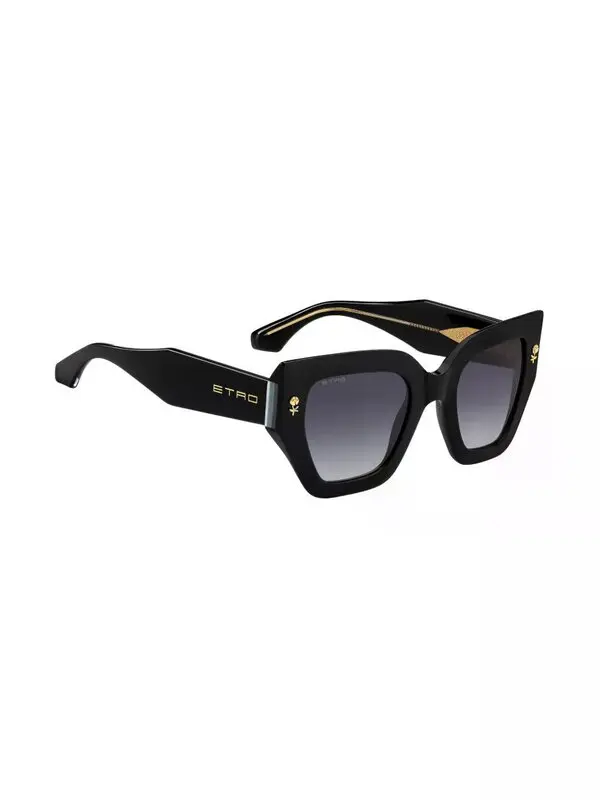 Etro Mania Oversized-frame Sunglasses - Black
