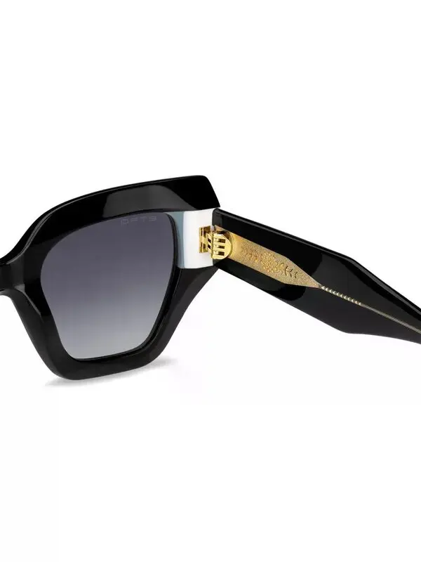 Etro Mania Oversized-frame Sunglasses - Black
