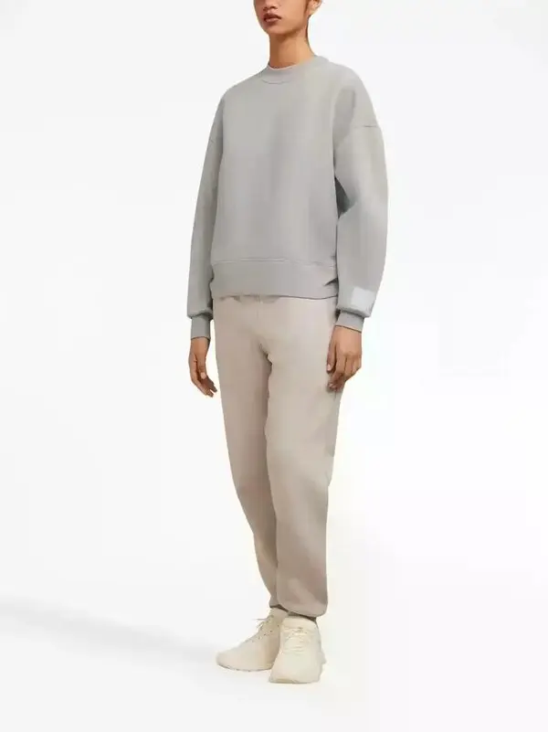 AMI Paris Logo-patch Sweatshirt - Grey